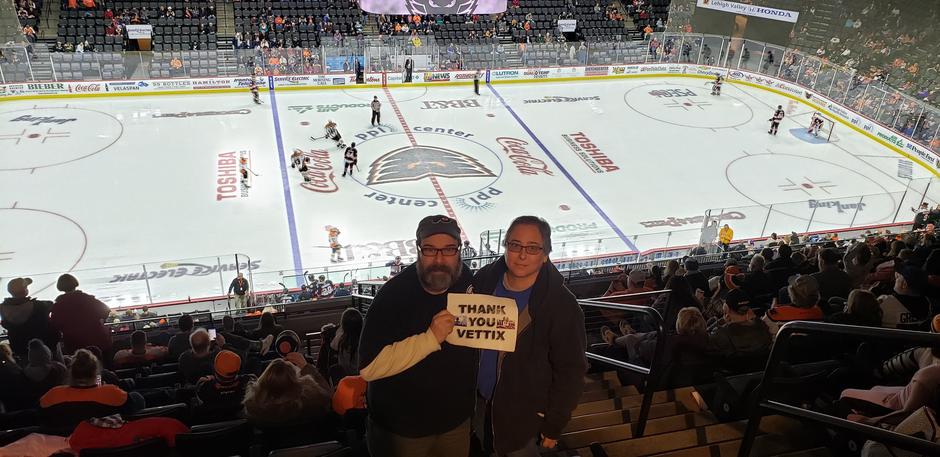 Event Feedback: Lehigh Valley Phantoms vs. Belleville Senators - AHL